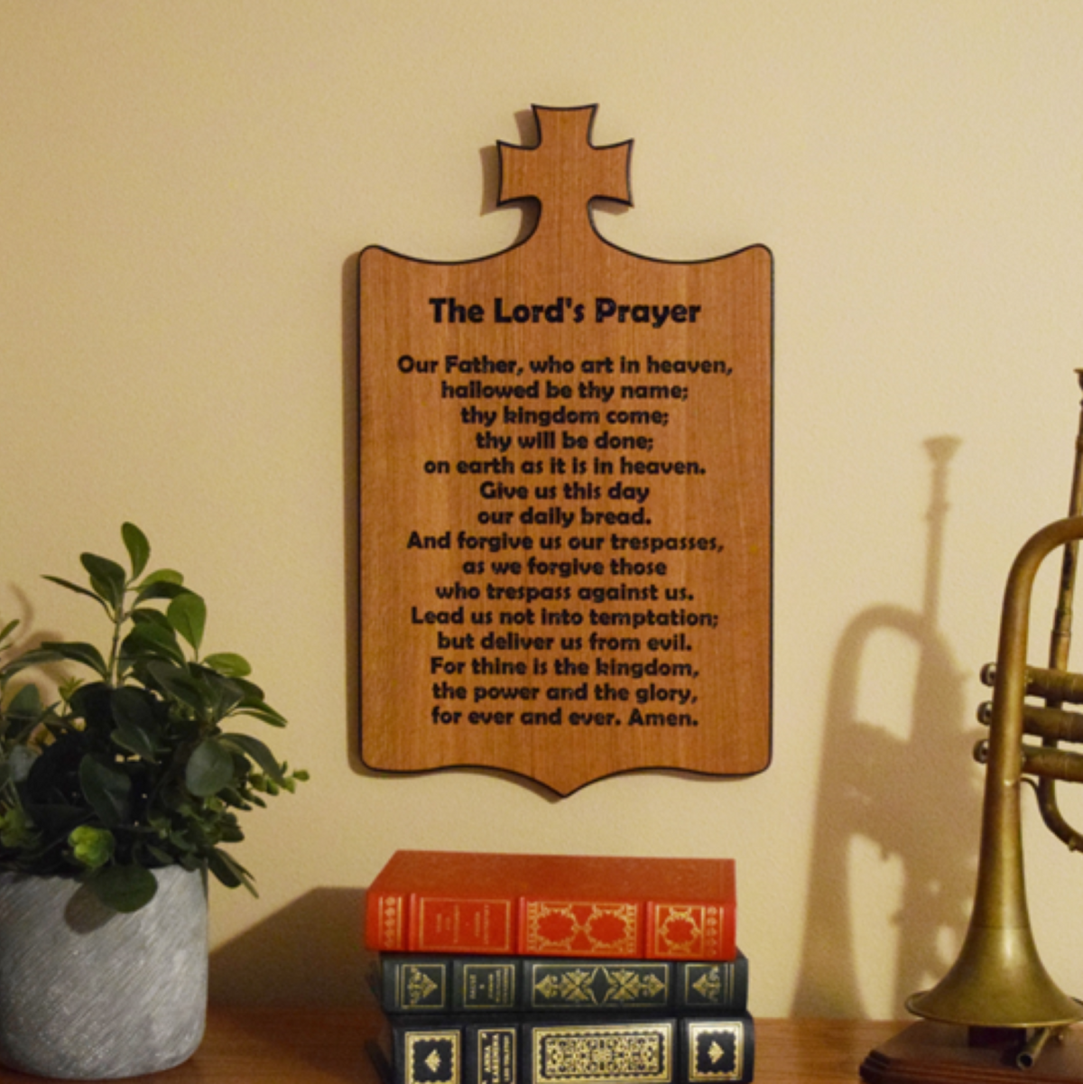 Lord's Prayer Wall Plaques – Rasmussen Wood Werks