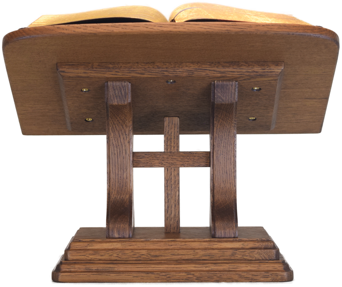 Bible Stand - Medium Early American Finish – Rasmussen Wood Werks