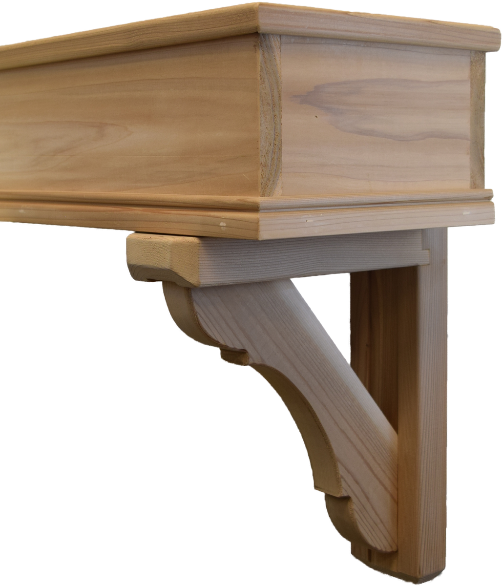 Cedar Window Box Mounting Brackets – Rasmussen Wood Werks