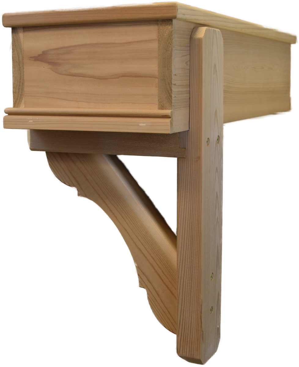 Cedar Window Box Mounting Brackets – Rasmussen Wood Werks